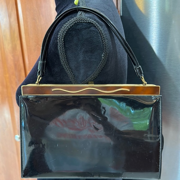 Lewis | Bags | Vintage Crown Lewis 95s Patent Leather Purse | Poshmark